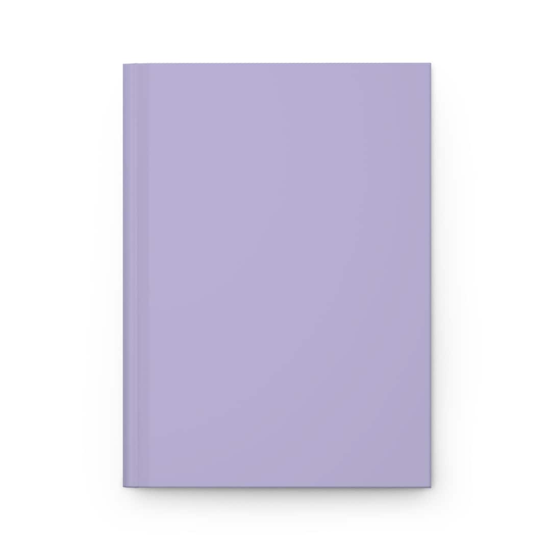 Plain Light Purple Pastel Purple Baby Purple Journal Hardcover Notebook ...