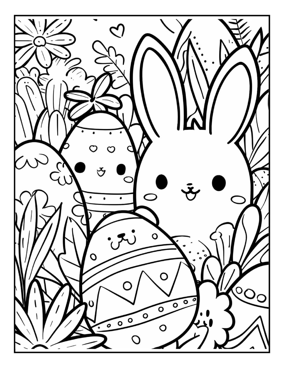 350 Easter Coloring Pages Adults and Kids Coloring Pages Printable ...