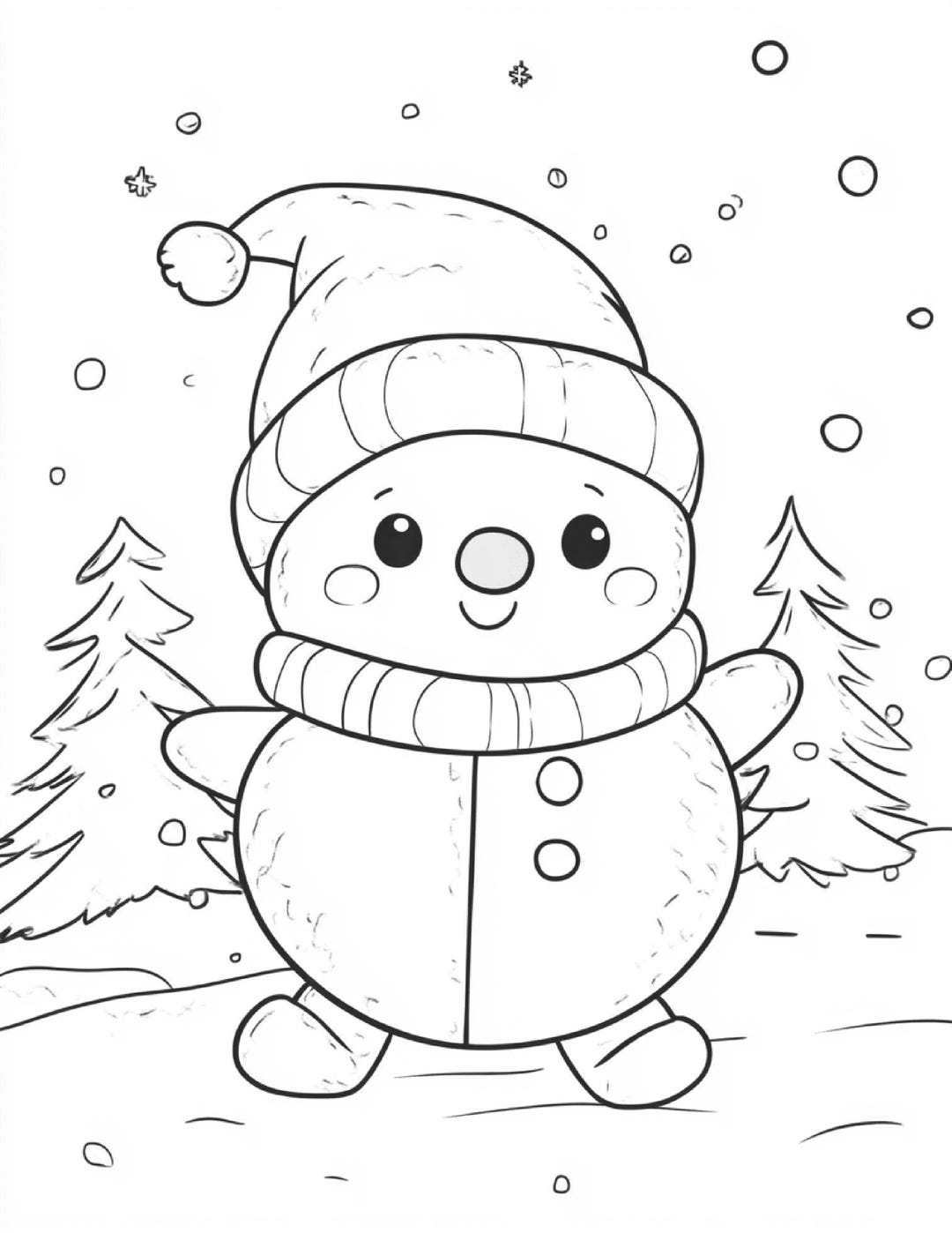 300 Happy Christmas Coloring Pages - Adult and Kid Coloring Pages ...
