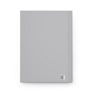 Plain Light Grey Pastel Grey Baby Gray Journal Hardcover Notebook, 5.75 ...