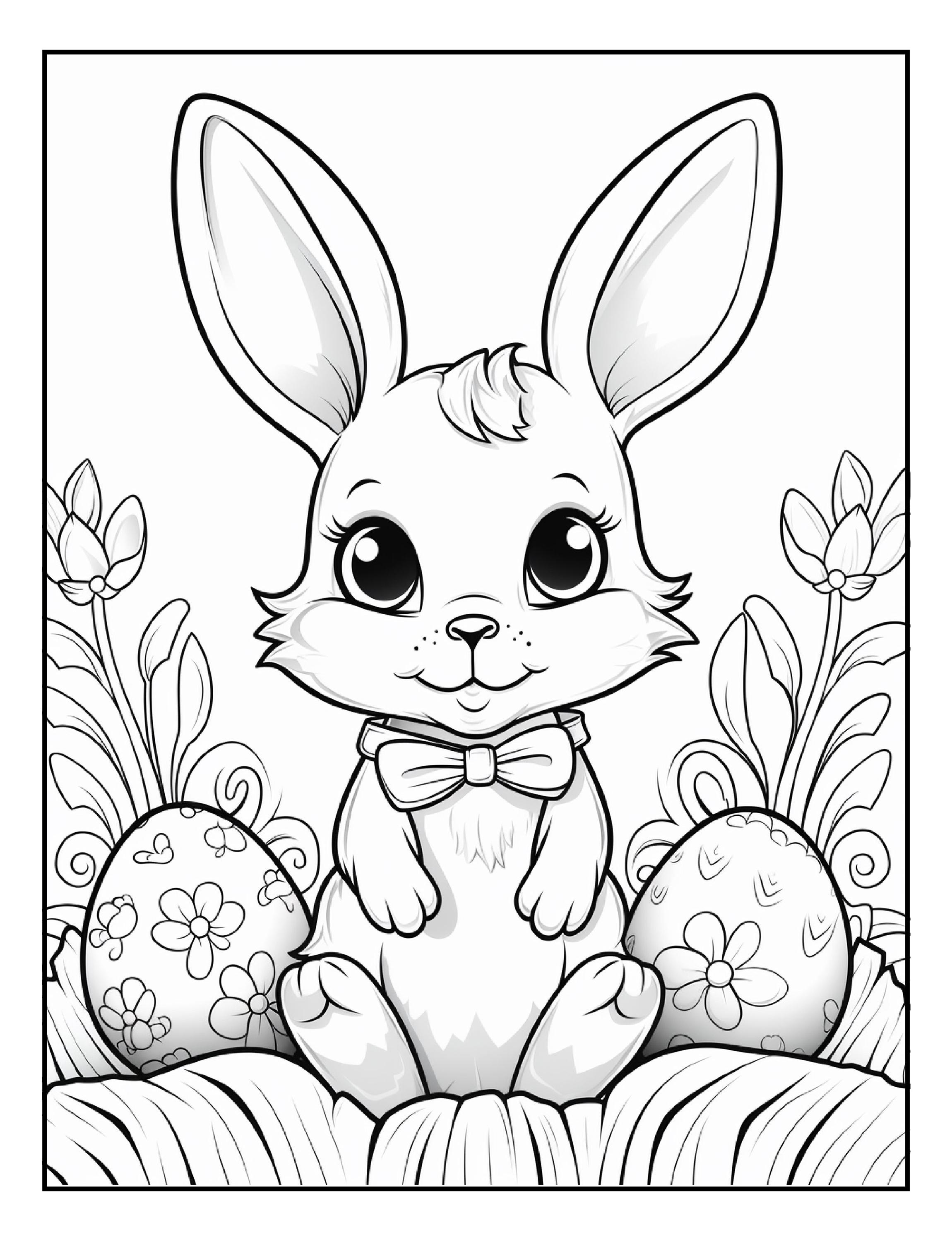 200 Easter Coloring Pages Adults and Kids Coloring Pages Printable ...