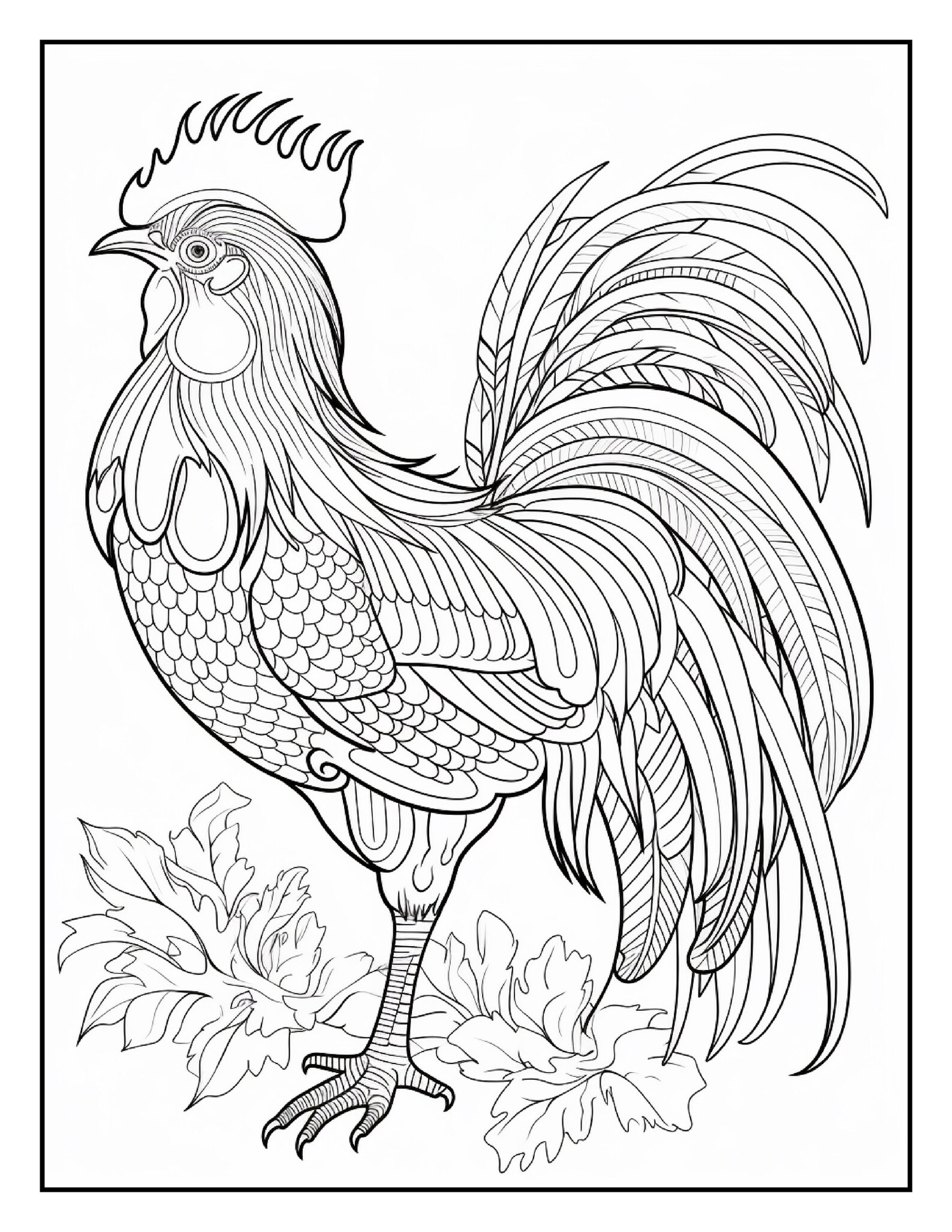 100 Farm Animals Mandala Coloring Pages - Adult and Kid Coloring Pages ...
