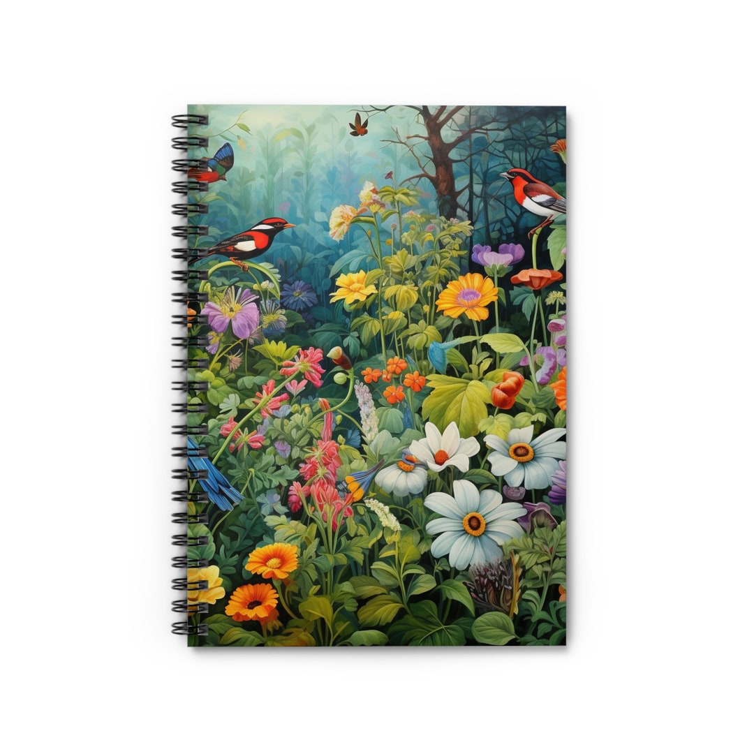 Floral Bird Notebook 118 Pages Best Selling Item Most Popular Trending ...