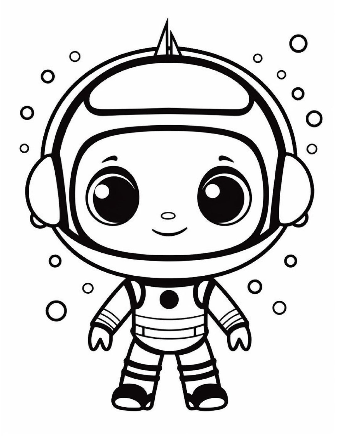 100 Cute Kawaii Coloring Pages for Kids & Adults - Printable Digital ...