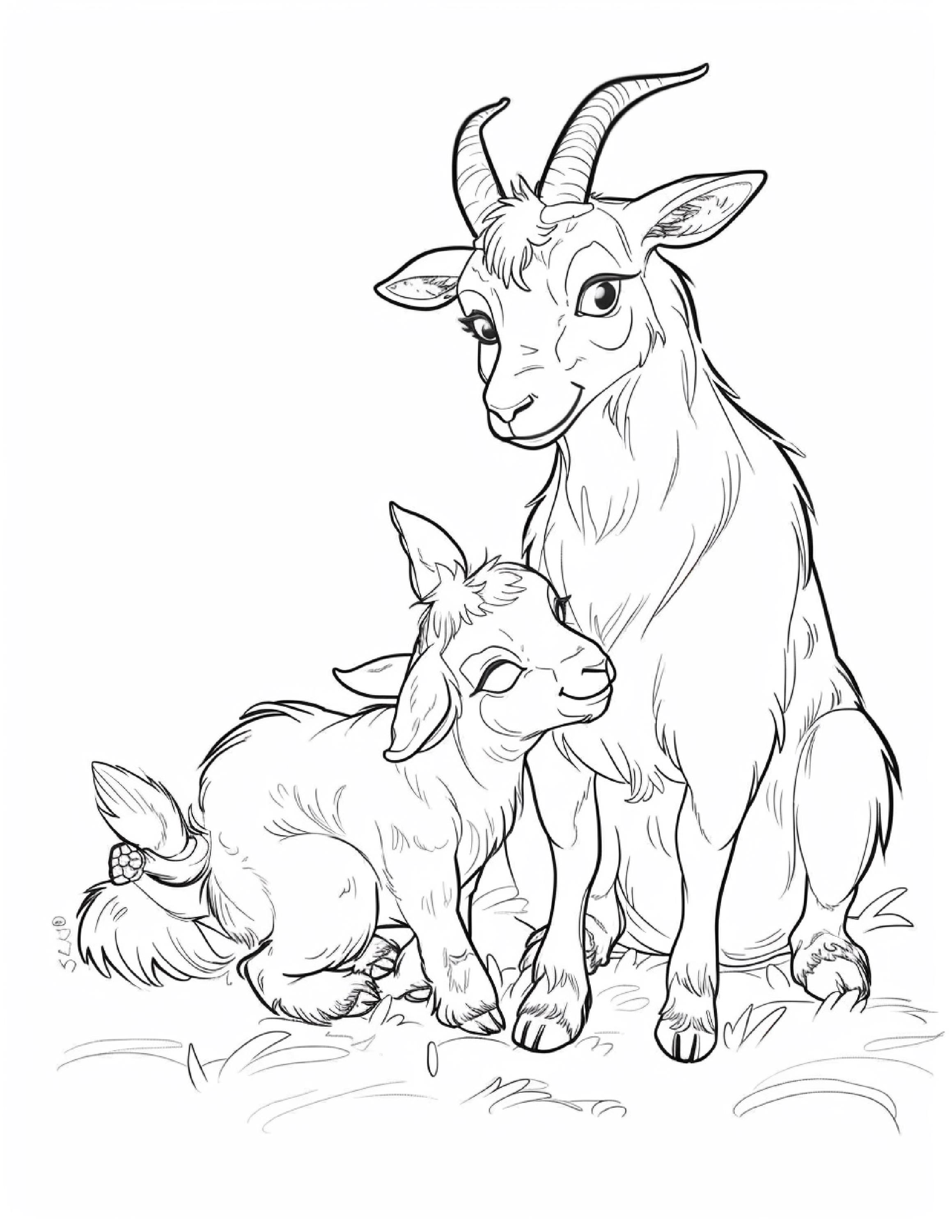 190 Cute Animals Mothers Day Coloring Pages Adults and Kids Coloring ...