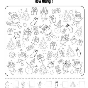 100 Christmas Activity Coloring Book Pages for Kids and Adults Coloring ...