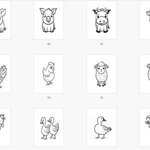 300+ Easy Coloring Pages for Kids Bundle Pages for Kids and Adults ...