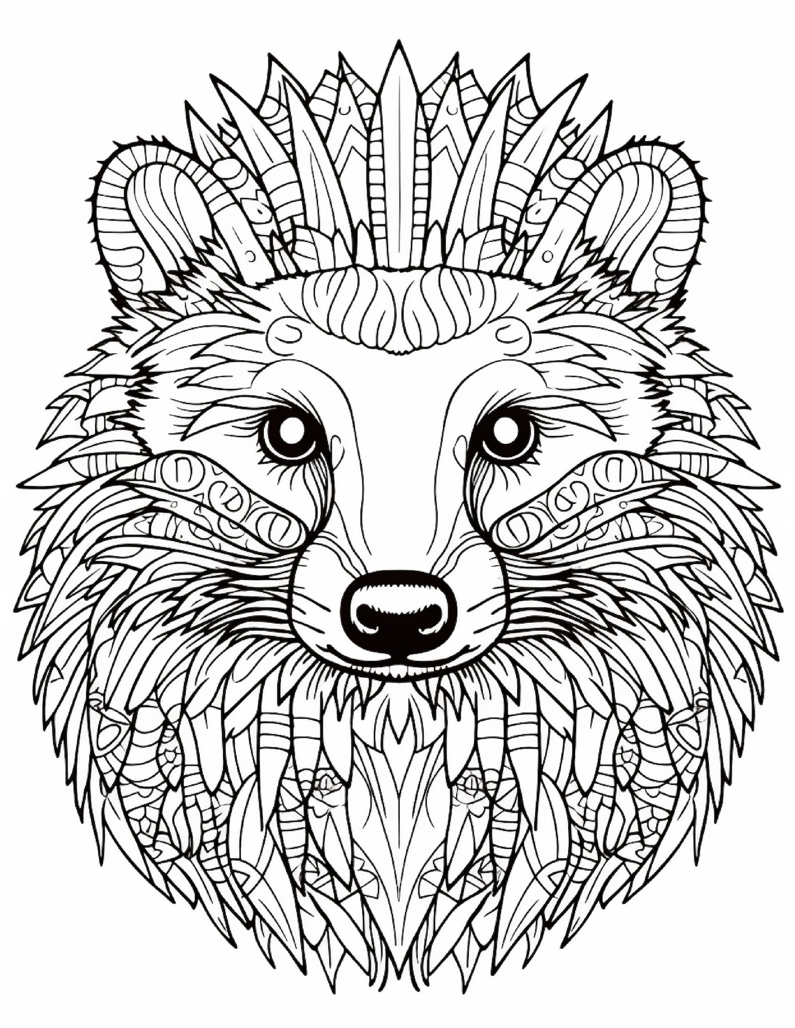 Best Seller 100 Animal Mandala Coloring Pages Adult and Kid Coloring ...