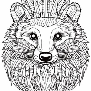 Best Seller 100 Animal Mandala Coloring Pages Adult and Kid Coloring ...