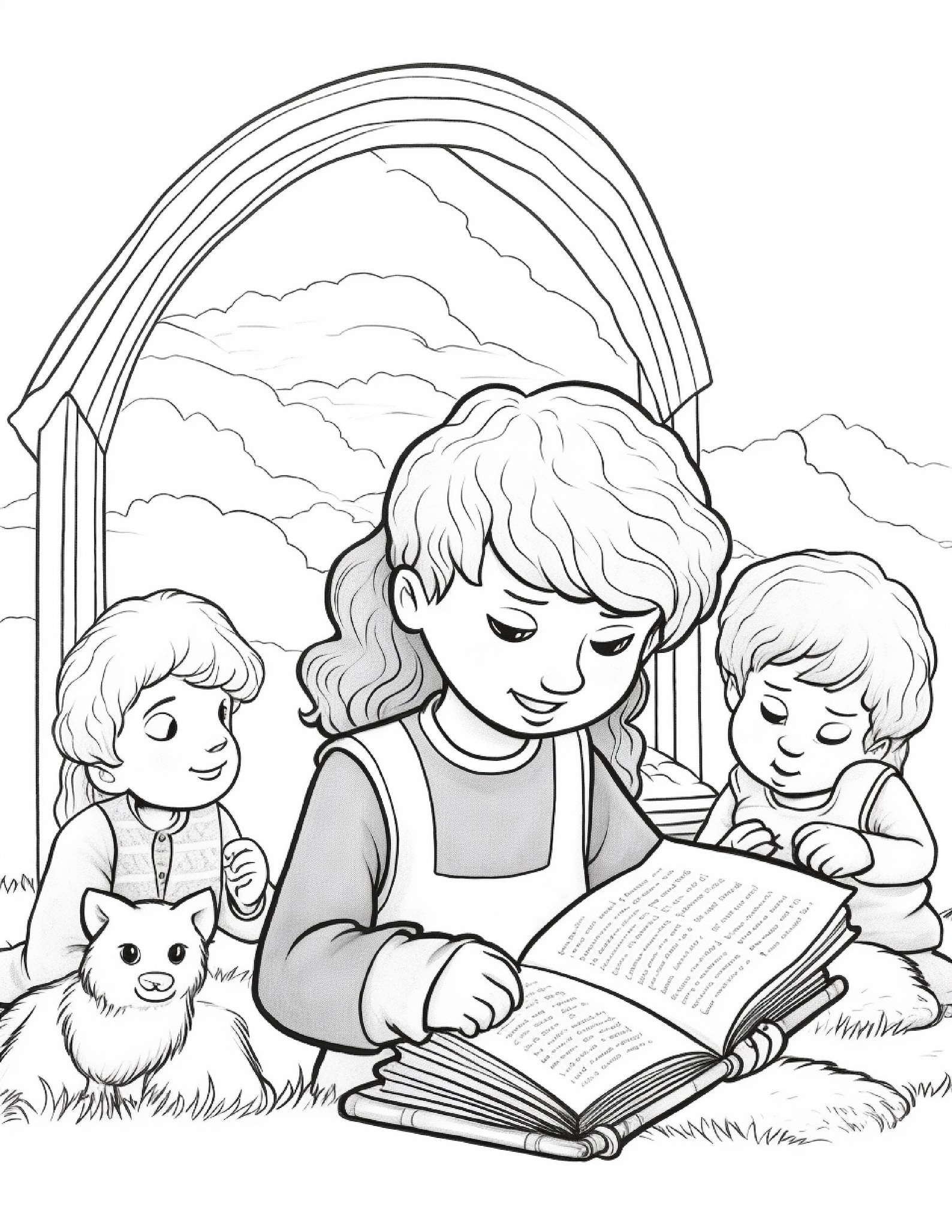 Best Seller 100 Bible Coloring Book Pages for Kids & Adults Printable ...