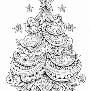 Christmas Coloring Pages - 100 Pages Adult and Kid Coloring Pages ...