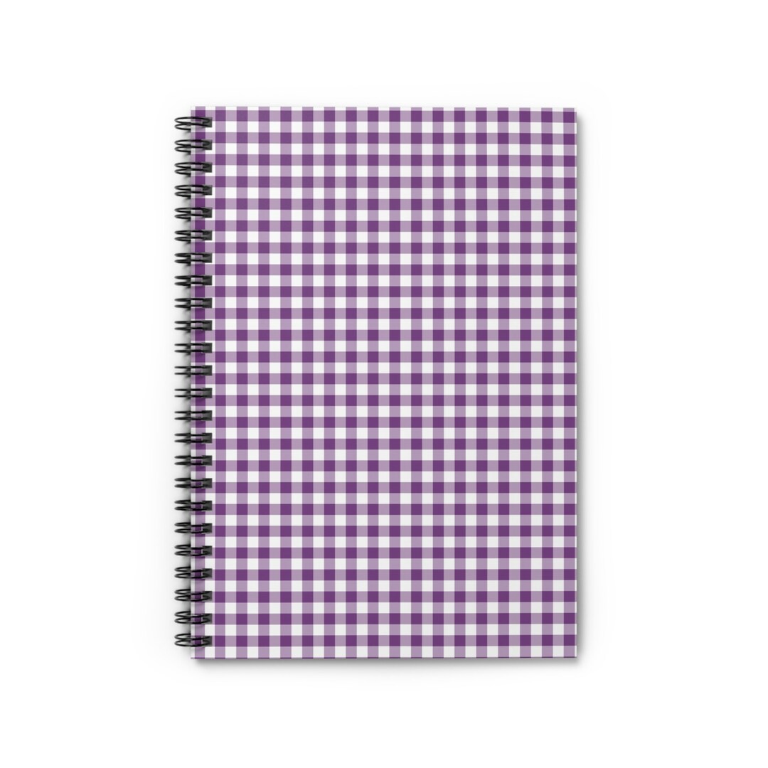 Gingham Journal Notebook, 6x8, Ruled Line Paper, Best Selling Item, Most Popular Item, Trending ...