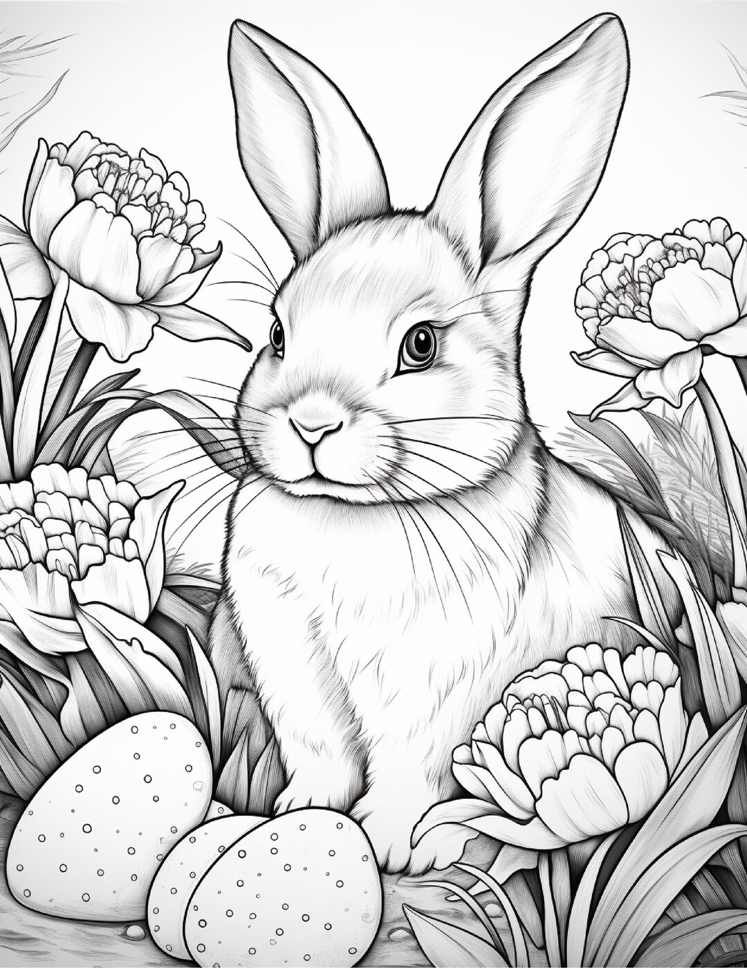 150 Easter Coloring Pages Adults and Kids Coloring Pages Printable ...