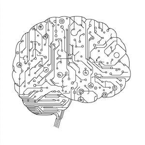 Artificial Intelligence AI Coloring Pages 64 Pages for Adults Robots ...