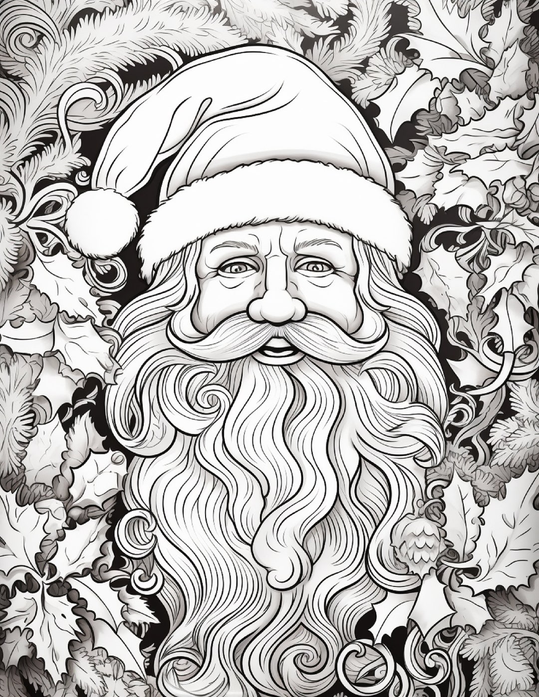 Best Seller 110 Christmas Coloring Pages Adults and Kids Coloring Pages ...