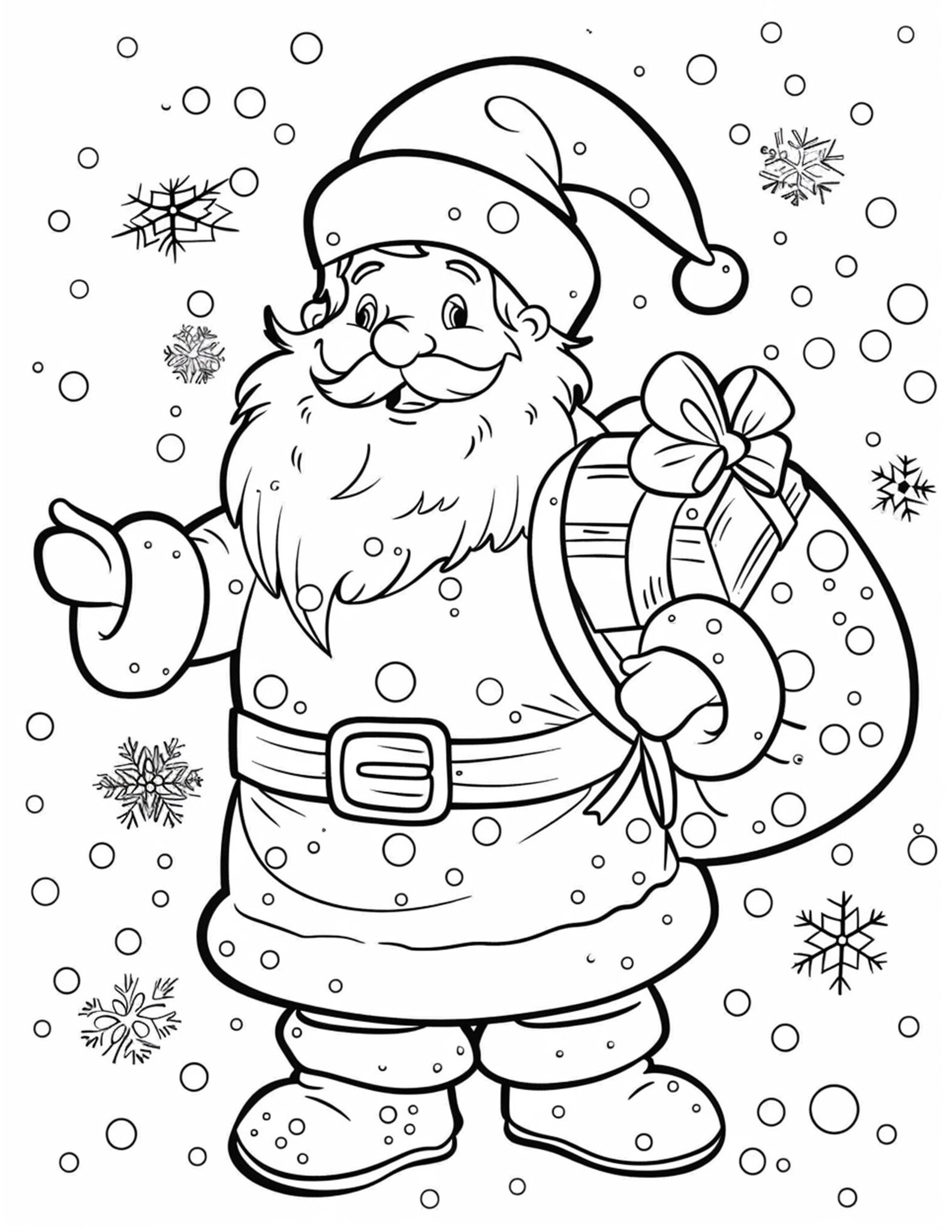 150 Christmas Coloring Pages - Adult and Kid Coloring Pages Printable ...