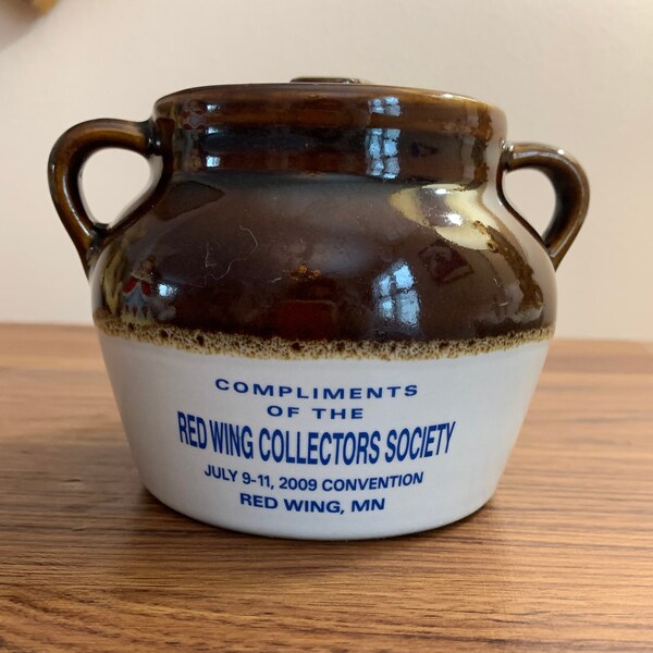 Red Wing Bean Pot - Etsy