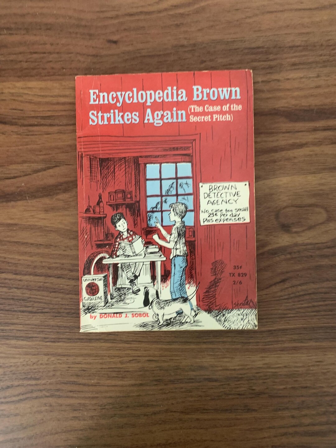 Redstorevintage Vintage 1965 Scholastic Book Encyclopedia Brown Strikes ...
