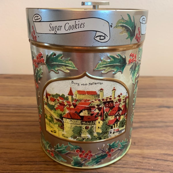Musical Cookie Tin - Etsy