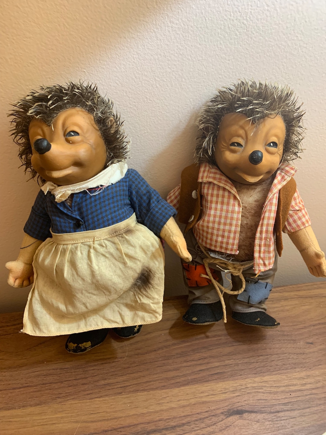 Redstorevintage Present Vintage Steiff 1950s Mecki & Micki Couple ...