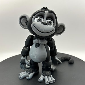 Monkey - Articulated 3d Print - Etsy