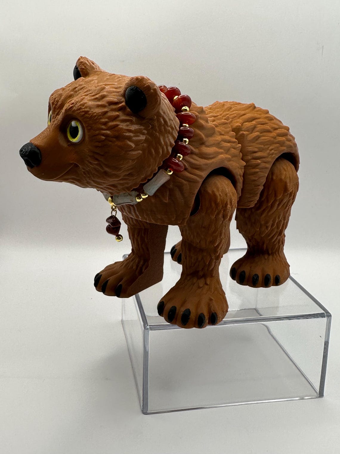 Grizzly Bear Articulating 3d Print- Articulated Flexi Animal - Etsy