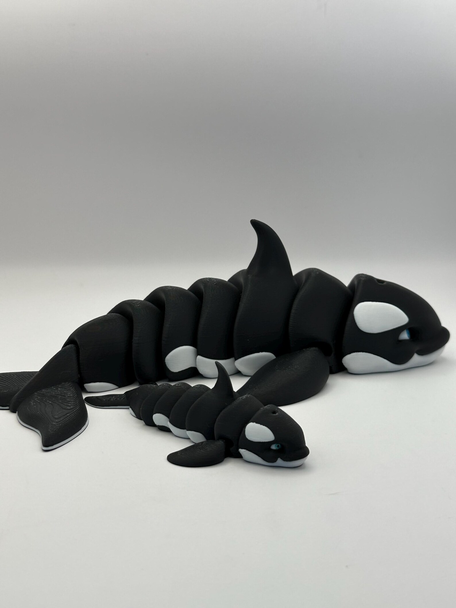 Killer Whale - Orca - 3d Articulating Print - Flexi Articulating Animal ...