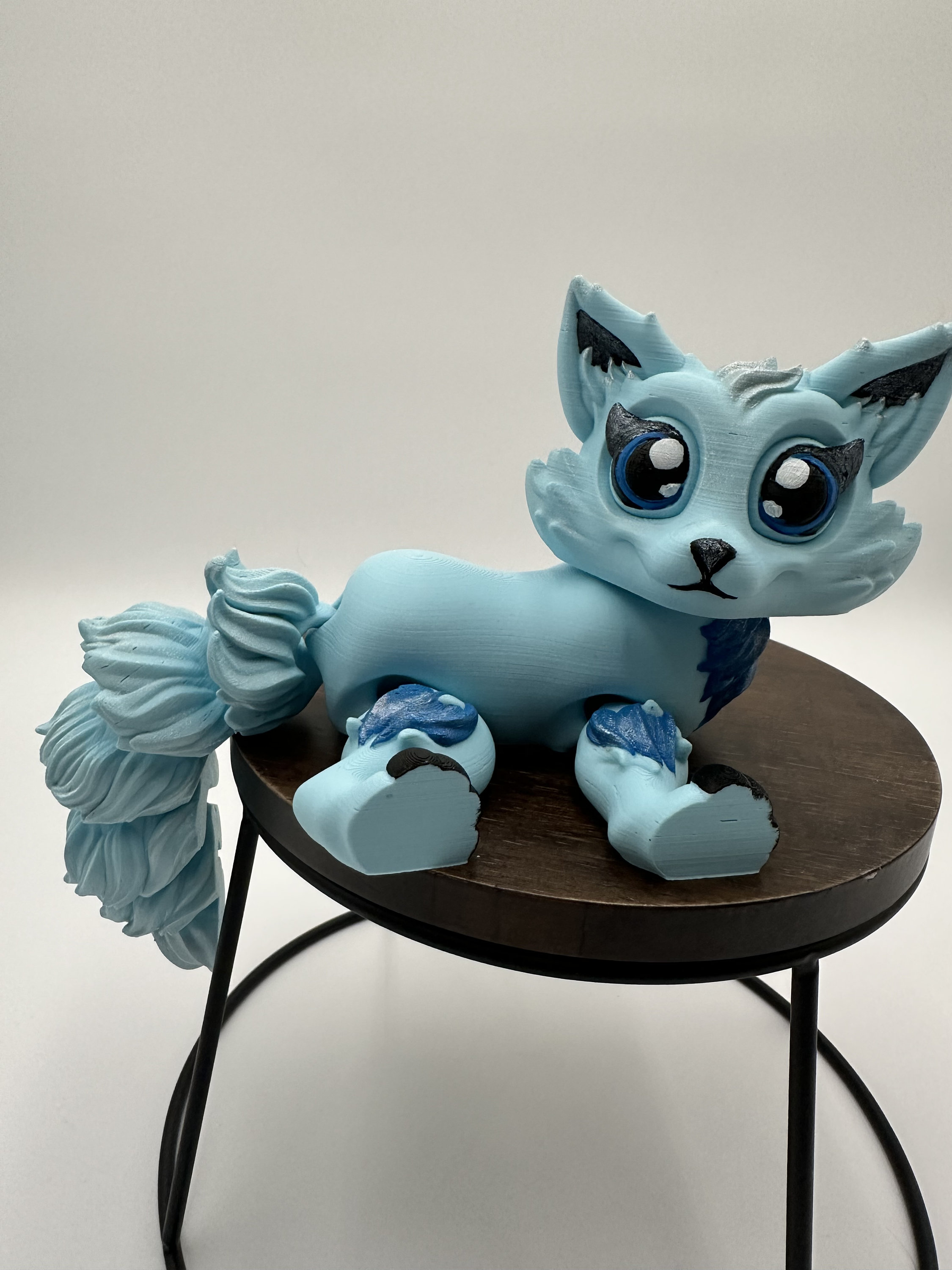 Articulated Arctic Fox, 3D Printed - Etsy