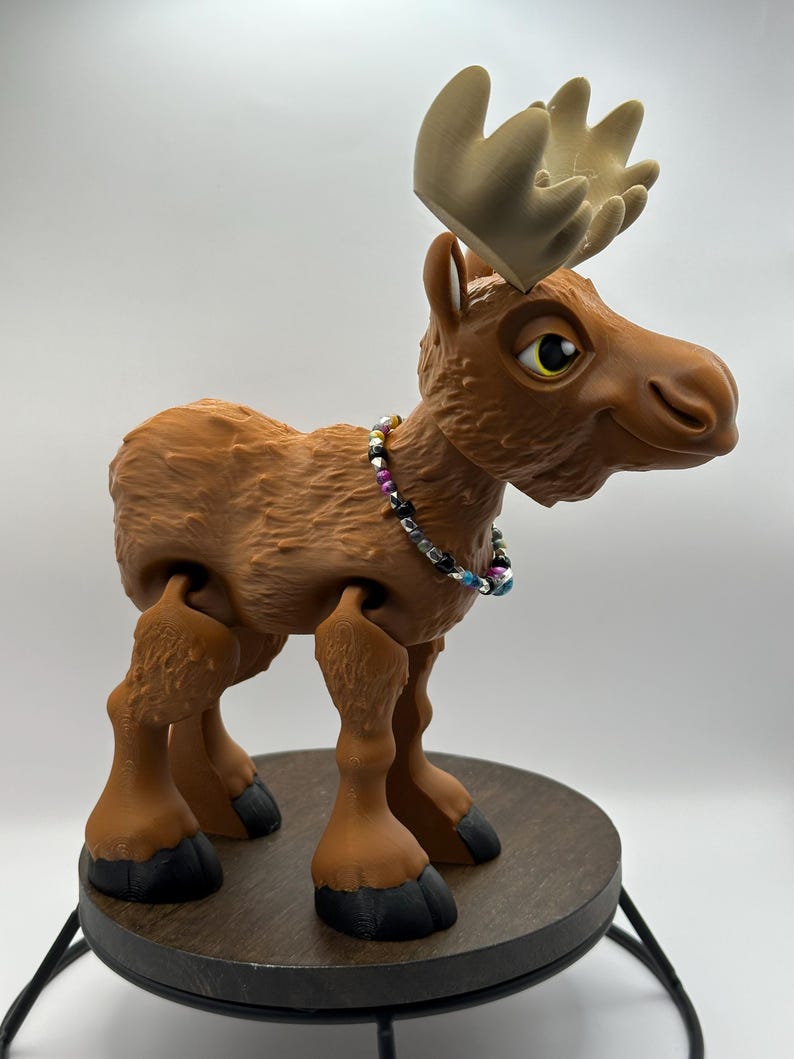 Moose 3d Print Flexi - Shop Favorite - Flexi Articulating - Etsy