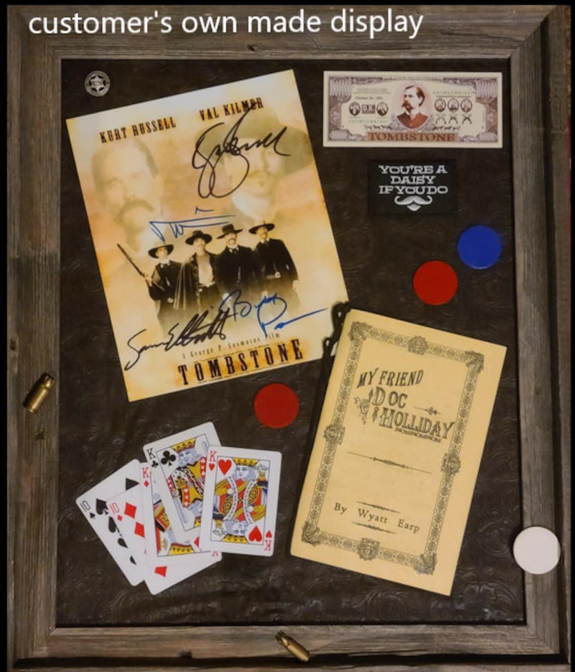 My Friend Doc Holliday Holiday Wyatt Earp Tombstone Booklet | Etsy