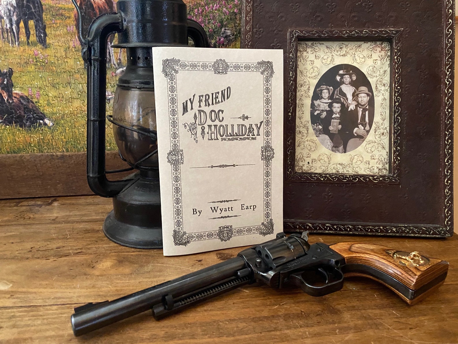 My Friend Doc Holliday Holiday Wyatt Earp Tombstone Booklet | Etsy