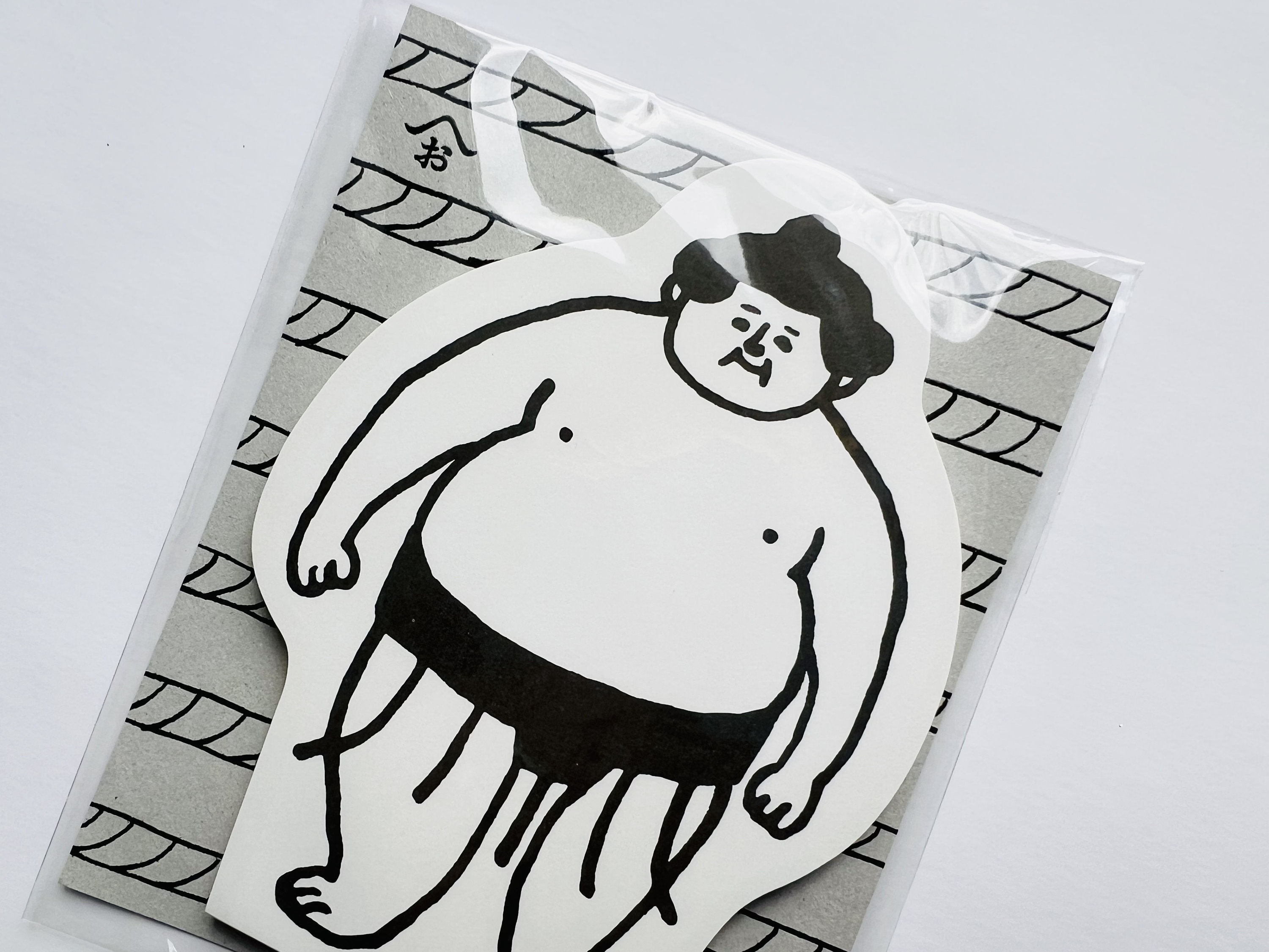 Japanese Sumo Wrestler Notepad Kawaii Character Stationery - Etsy