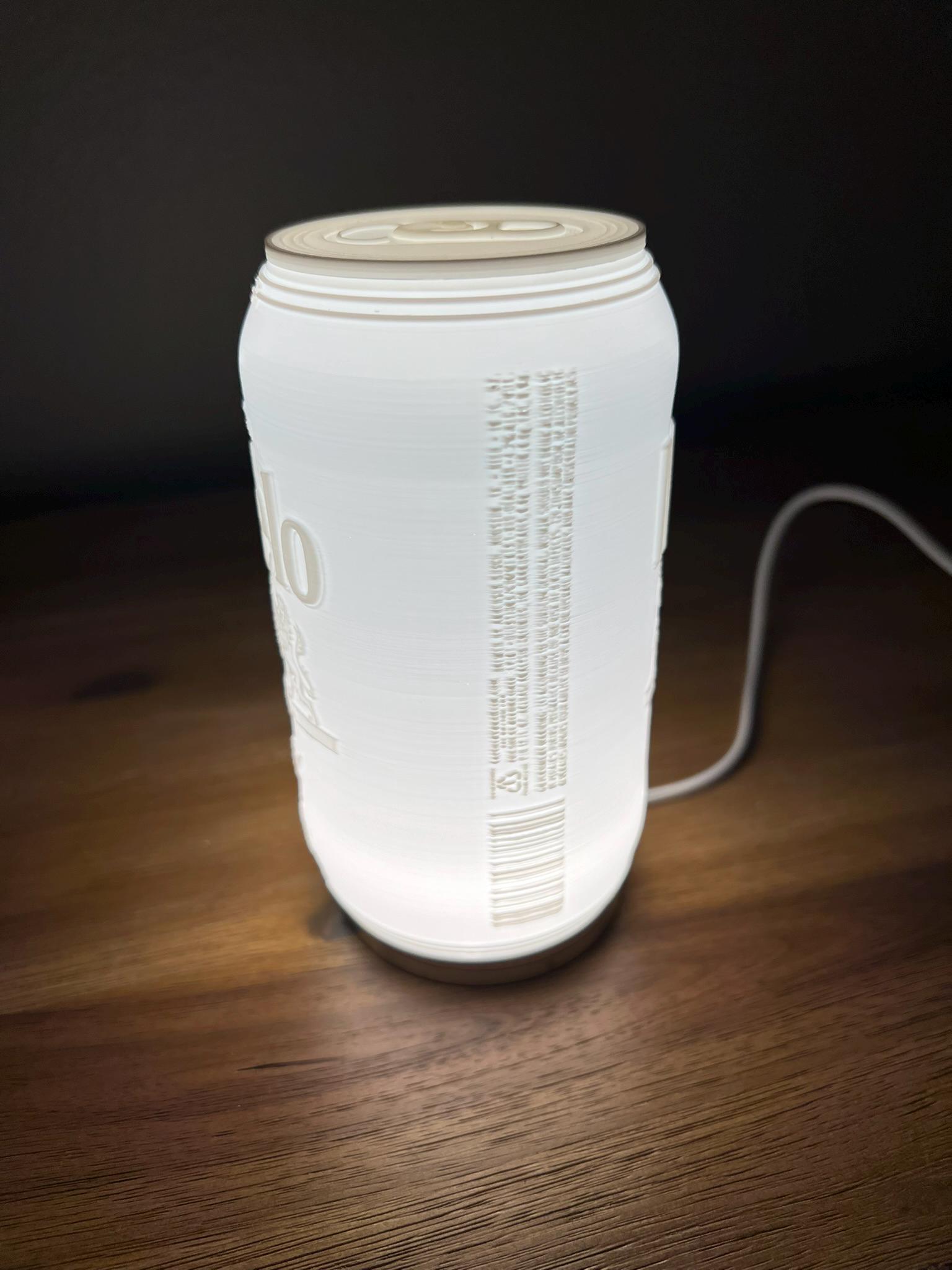 Lighted Modelo Can 3D Print Files (digital Download Only) - Etsy