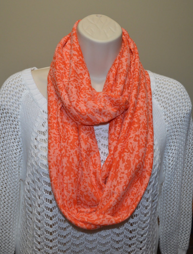 Lime Scarf With Butterflies, Infinity Scarf, Infinity Loop, Women/girl ...