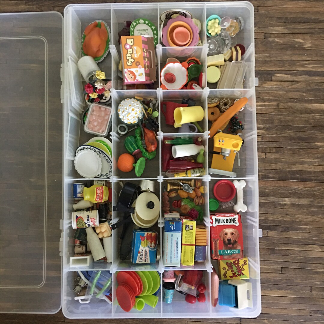 Huge Lot Vintage Playscale Deluxe Reading Kitchen Dollhouse - Etsy