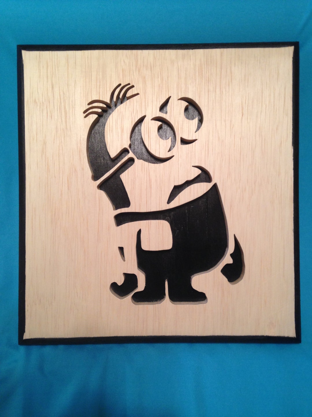 Minion Wall Art (wooden Portrait) - Etsy