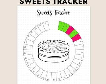 Water Tracker Monthly Printable Planner Journal Page Daily Tracker ...
