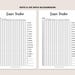 Genre Tracker Printable Reading Journal Page Bookworm Planner Insert A4 ...