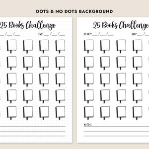 Reading Tracker Bundle Printable Journal Page Planner Book Reading Log ...