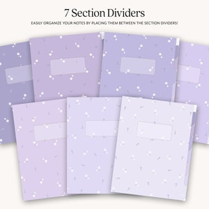 Digital Notebook 7 Hyperlinked Tabs, Portrait Digital Journal ...