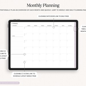 Undated Digital Planner, Goodnotes Planner, Notability Planner ...