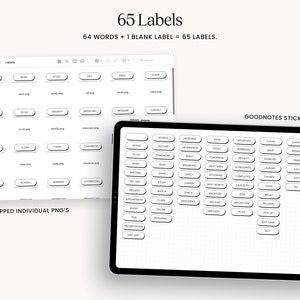 317 Digital Stickers (light Mode) | Pre-cropped Png's & Goodnotes ...