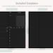 Undated Digital Planner Dark Mode, Goodnotes Planner, Notability ...