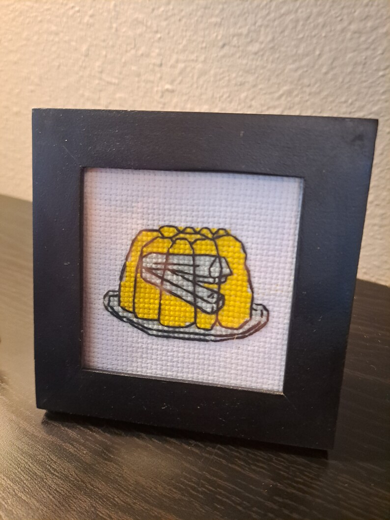 The Office Stapler in Jello Mini Cross-stitch - Etsy