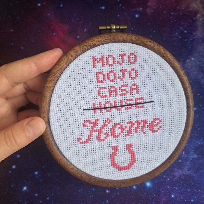 Cross Stitch Hanging - Etsy