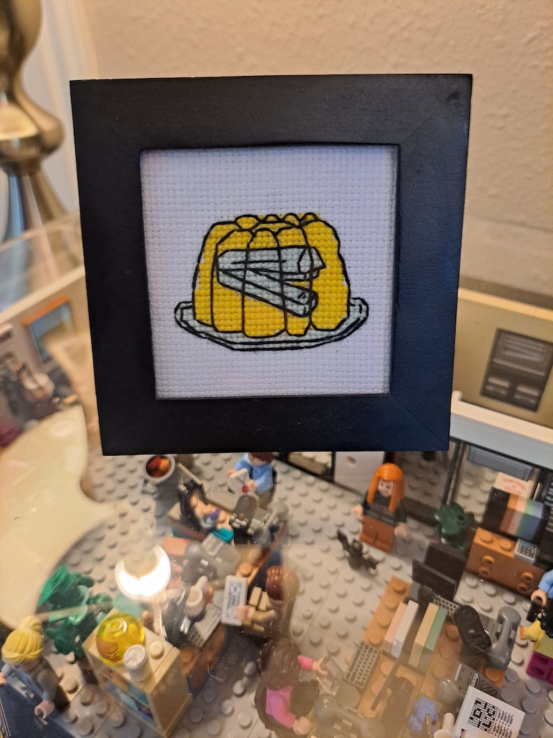 The Office Stapler in Jello Mini Cross-stitch - Etsy