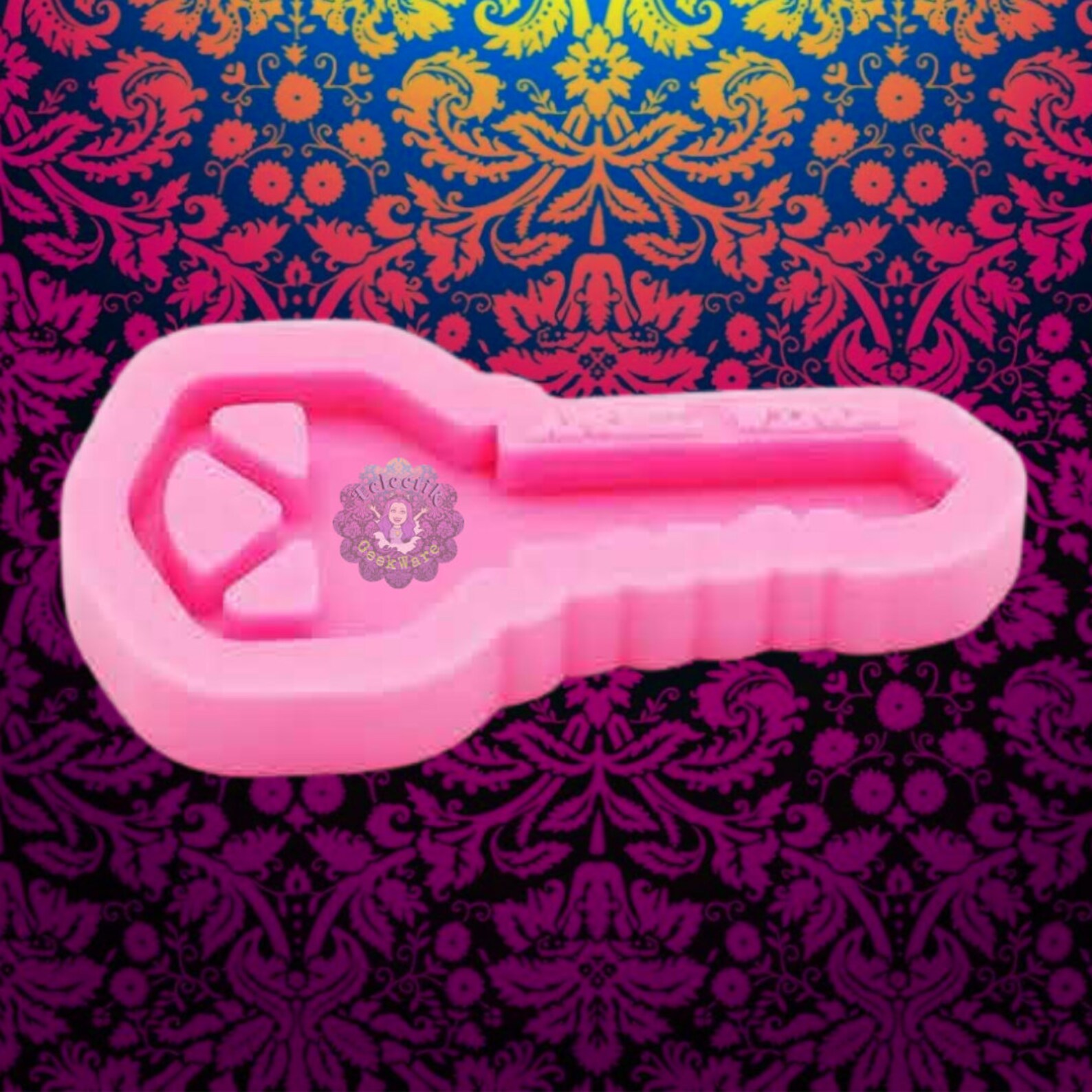 Key Keychain Mold Epoxy Resin Polymer Clay Silicone Mold - Etsy