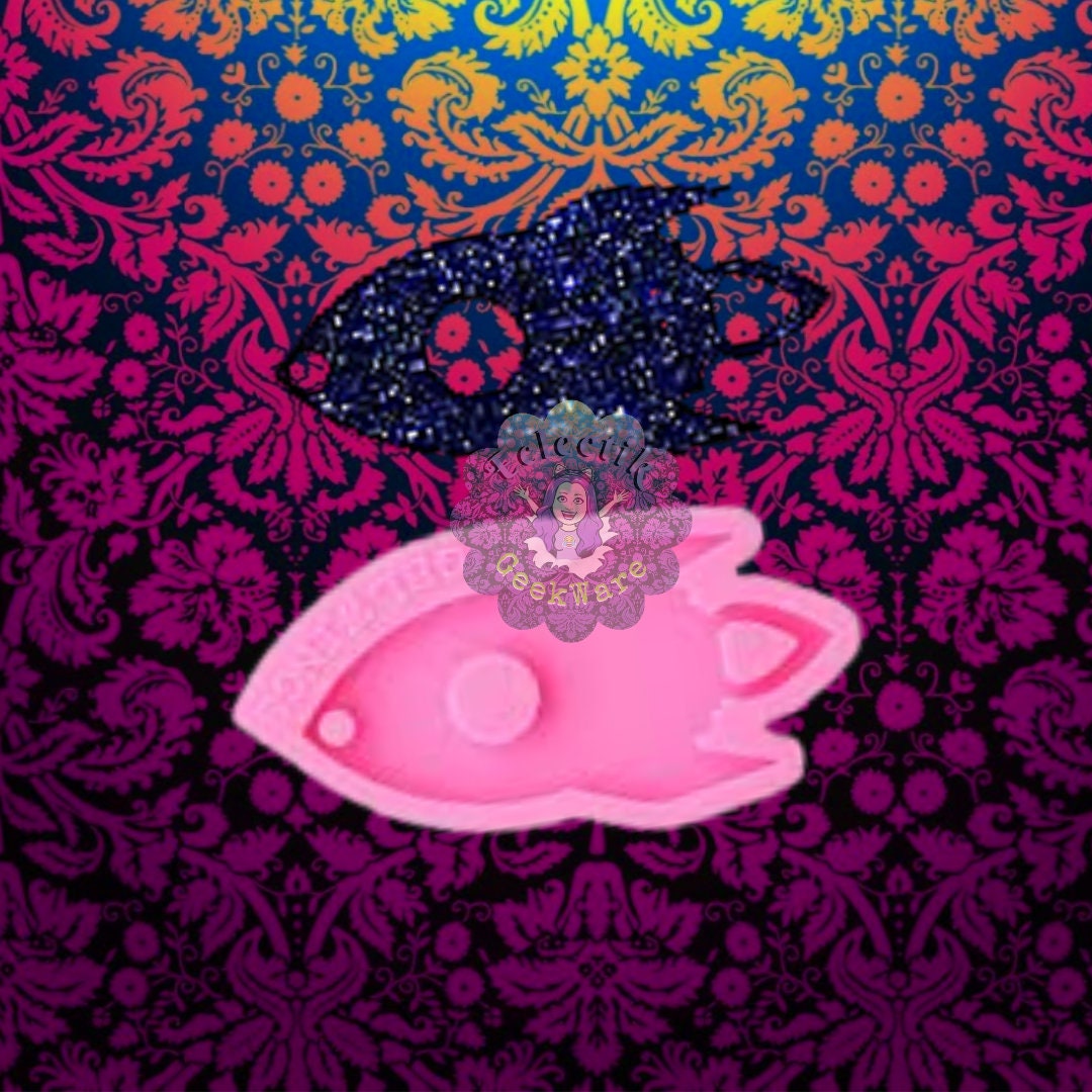 Rocketship Mold With Keychain Hole Spaceship Mold Cake Mold Epoxy Resin ...