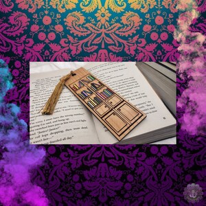 Book Shelf Wood Bookmark - Book Shelf Bookmark, Cute Bookmark, Gift for ...