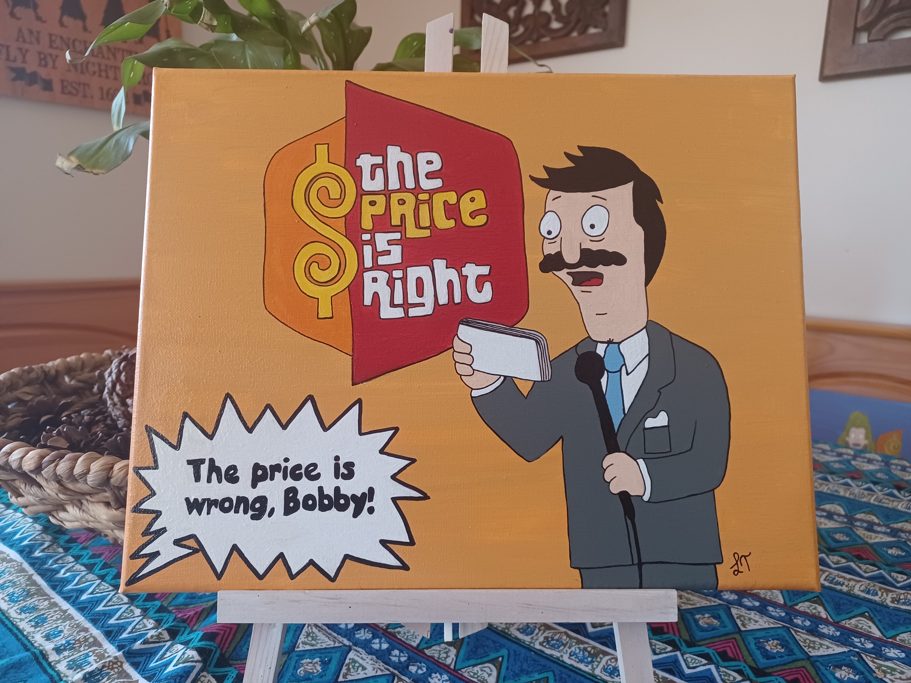 The Price is Wrong Bobby 11x14 Bobs Bugers Price is Right Fan Art ...